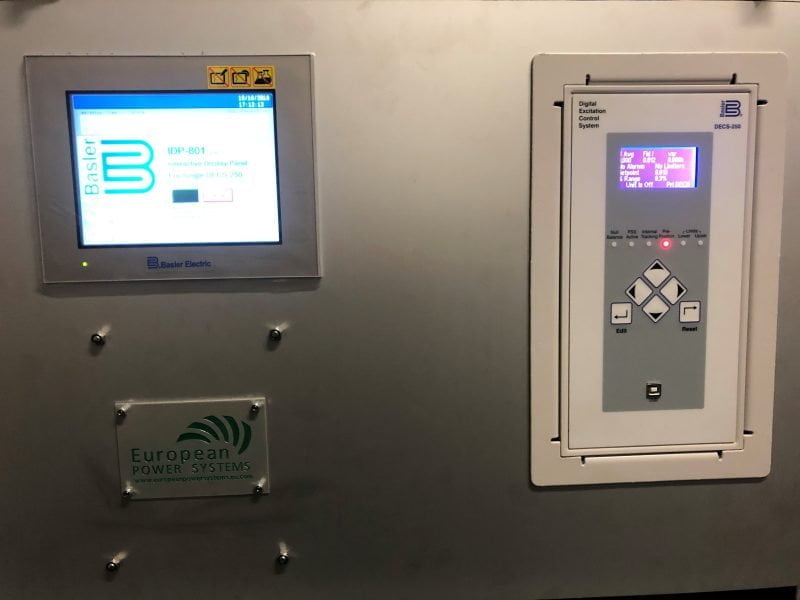 Basler DECS-250 AVR retrofit awarded to EPS on a Solar Mars 100 ...