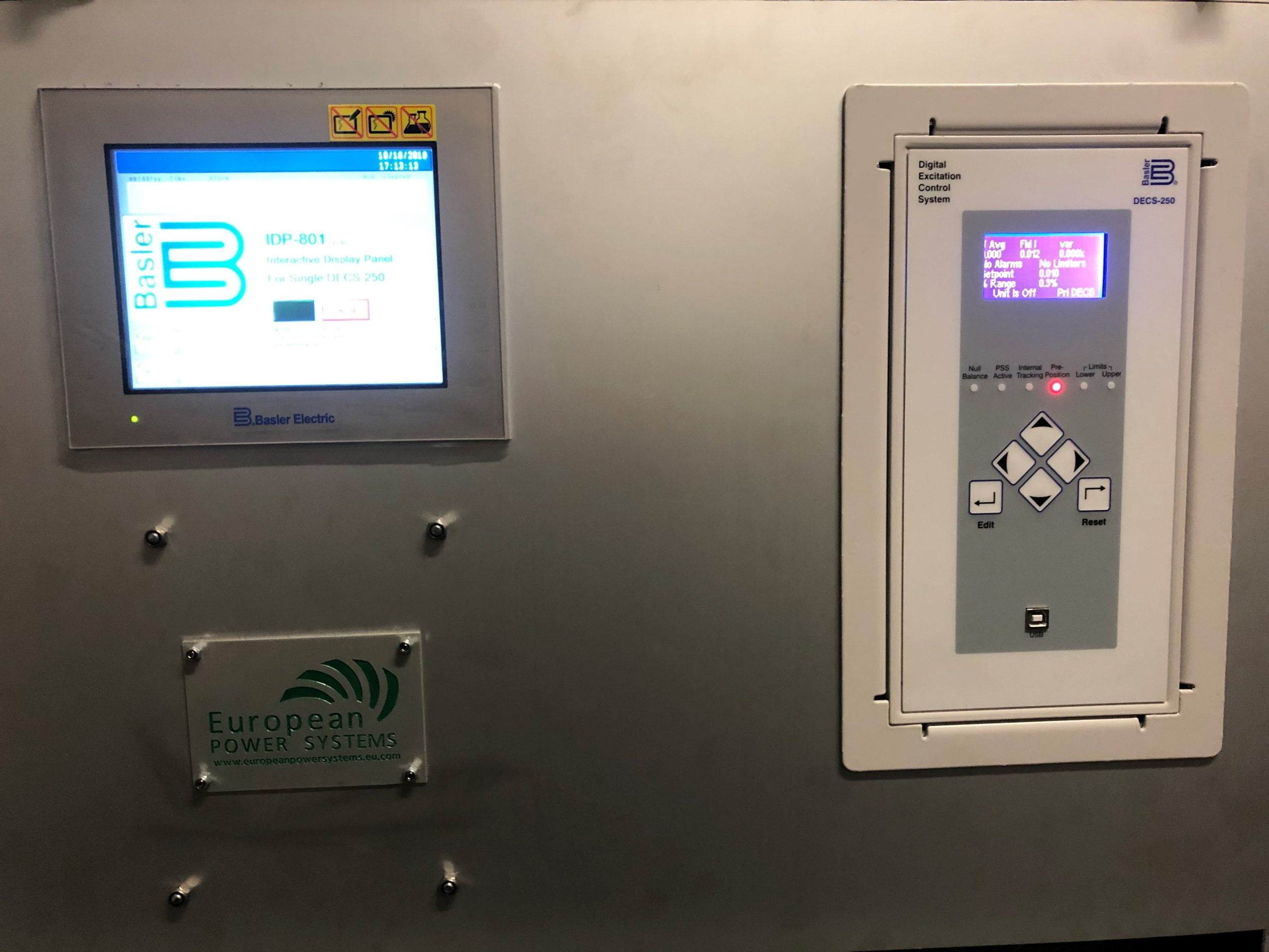 Basler DECS-250 AVR retrofit awarded to EPS on a Solar Mars 100 ...