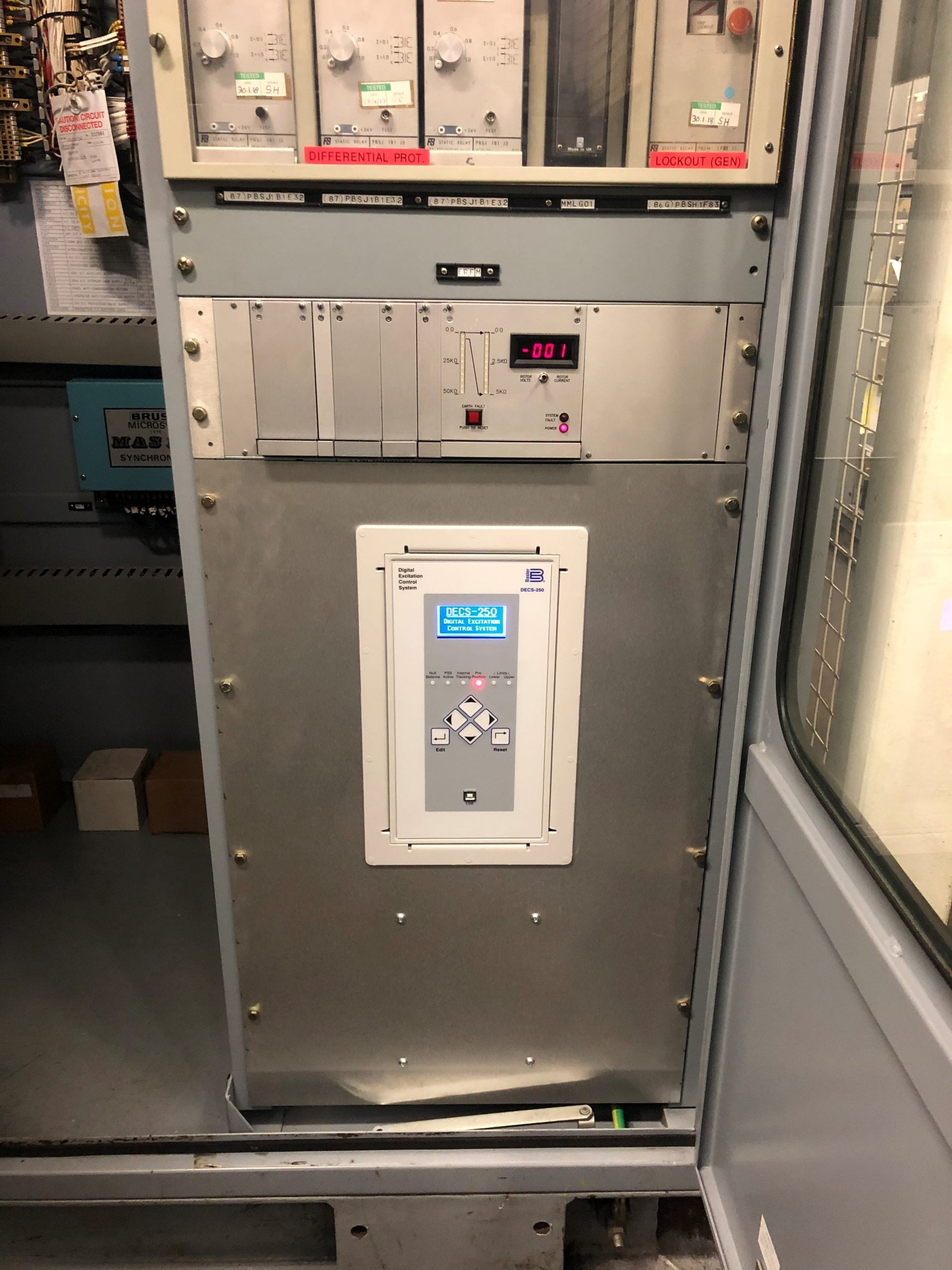 Basler DECS-250 AVR retrofit awarded to EPS on a Solar Mars 100 ...